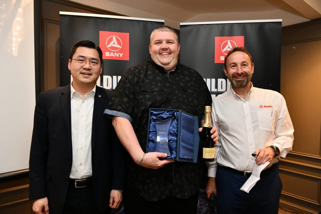 Celebrating success at the SANY annual dealer conference
