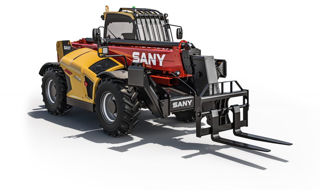 SANY unveils innovative range of Telehandlers