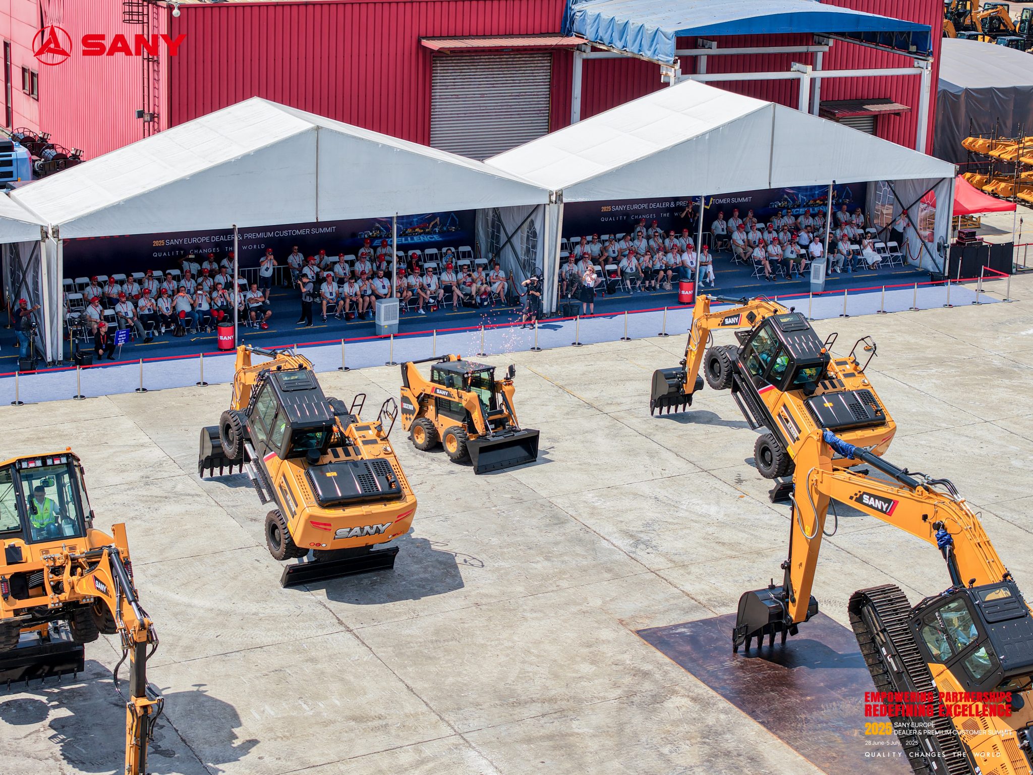 SANY Hosts Landmark European Dealers and Premium Customers Summit 2025